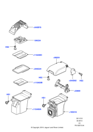 FJJ500012PVJ - Land Rover Compartment - Stowage | Jaguar Land Rover ...