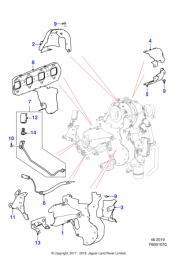 JDE40735 - Jaguar Pressure sensor | Jaguar Land Rover Classic Parts