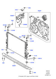 LR000939 - Land Rover Support - Radiator | Jaguar Land Rover Classic Parts