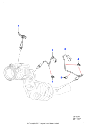T2H48050 - Jaguar Heated oxygen sensor | Jaguar Land Rover Classic Parts