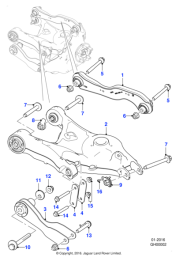 T4A37037 - Jaguar Wishbone arm | Jaguar Land Rover Classic Parts
