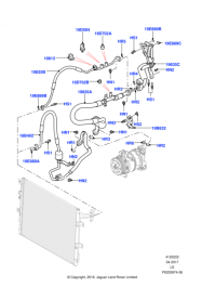 LR013861 - Land Rover Hose | Jaguar Land Rover Classic Parts