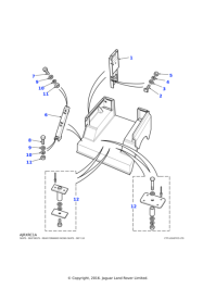 RTC6065 - Land Rover Kit-seat belt fixing | Jaguar Land Rover Classic Parts