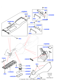 LR039561 - Land Rover Insert - Cupholder Cover | Jaguar Land Rover ...