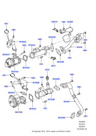 LR006966 - Land Rover Tube - Egr Valve To Inlet Manifold | Jaguar Land ...