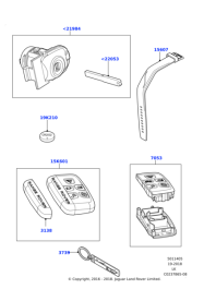 LR116874 - Land Rover Remote Control System | Jaguar Land Rover Classic ...