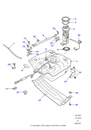 WFX000280 - Land Rover Pump-fuel tank | Jaguar Land Rover Classic Parts