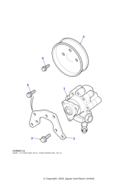 ANR2157 - Land Rover Pump assembly power assisted steering | Jaguar ...