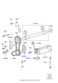 4403856 - Land Rover Tensioner - Timing Chain | Jaguar Land Rover ...