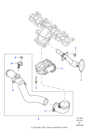 LR067644 - Land Rover Connection - Air Inlet | Jaguar Land Rover ...