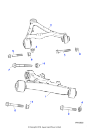 C2D42387 - Jaguar Wishbone arm | Jaguar Land Rover Classic Parts