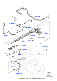 LR094430 - Land Rover Tube - Fuel Supply And Vapour | Jaguar Land Rover ...
