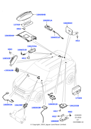 LR070160 - Land Rover SIGNAL COMBINER - DAB | Jaguar Land Rover Classic ...