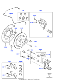 SOB500042 - Land Rover Caliper | Jaguar Land Rover Classic Parts
