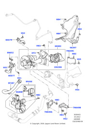 LR027187 - Land Rover Turbocharger | Jaguar Land Rover Classic Parts