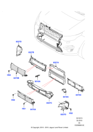 LR137050 - Land Rover Shutter - Radiator Control | Jaguar Land Rover ...