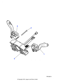 C2D53495 - Jaguar Direction indicator switch | Jaguar Land Rover ...