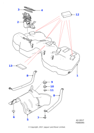 T2H9877 - Jaguar Sender and pump assembly | Jaguar Land Rover Classic Parts