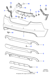 C2C32990 - Jaguar Retainer clip | Jaguar Land Rover Classic Parts