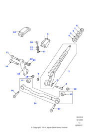 NRC9729 - Land Rover Rod-front suspension panhard | Jaguar Land Rover ...