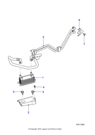 C2Z18818 - Jaguar Oil cooler | Jaguar Land Rover Classic Parts