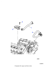 AJ89074 - Jaguar Valve | Jaguar Land Rover Classic Parts