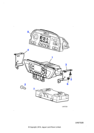 XR850830 - Jaguar Electronic control module | Jaguar Land Rover Classic ...