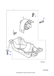 C2D38505 - Jaguar Mounting bracket | Jaguar Land Rover Classic Parts