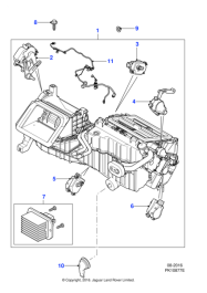 C2P21646 - Jaguar Evaporator drain tube | Jaguar Land Rover Classic Parts