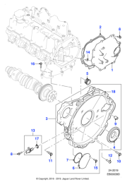 JDE36987 - Jaguar Crankshaft oil seal | Jaguar Land Rover Classic Parts