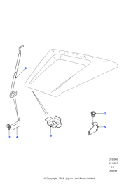 PRC3180 - Land Rover Clip | Jaguar Land Rover Classic Parts