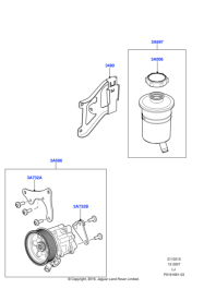 QVB500630 - Land Rover Pump - Power Steering | Jaguar Land Rover ...