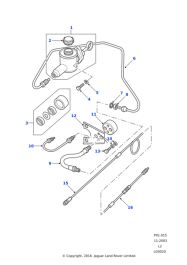 AEU1714 - Land Rover Master cylinder clutch | Jaguar Land Rover Classic ...