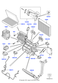 LR015348 - Land Rover Matrix - Heater | Jaguar Land Rover Classic Parts