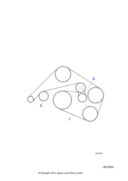 C2C37064 - Jaguar Idler pulley | Jaguar Land Rover Classic Parts