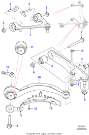 T2H8177 - Jaguar Wishbone bush | Jaguar Land Rover Classic Parts