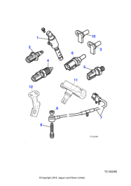 XR832403 - Jaguar Temperature sensor | Jaguar Land Rover Classic Parts