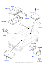 LR089861 - Land Rover Battery | Jaguar Land Rover Classic Parts