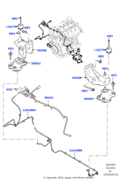 LR057721 - Land Rover Bracket - Engine Mounting | Jaguar Land Rover ...