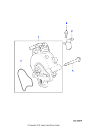 JDE8154 - Jaguar Vacuum pump | Jaguar Land Rover Classic Parts