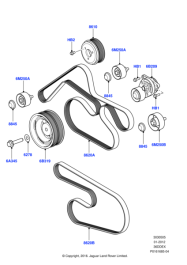 PQG500160 - Land Rover Tensioner | Jaguar Land Rover Classic Parts