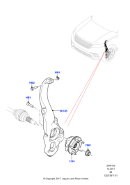 LR137488 - Land Rover Hub - Wheel | Jaguar Land Rover Classic Parts