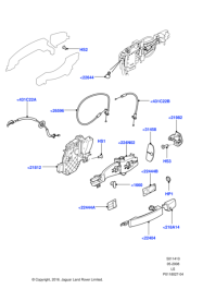 CXJ500030LEP - Land Rover Cap - Door Locking Mechanism | Jaguar Land ...