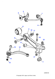 C2C18350 - Jaguar Damper bush | Jaguar Land Rover Classic Parts