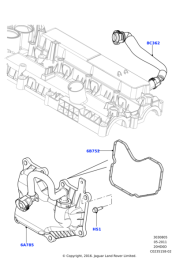 LR025615 - Land Rover Separator - Oil | Jaguar Land Rover Classic Parts
