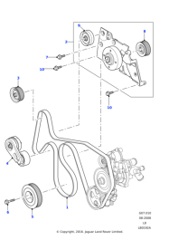 PQH500120 - Land Rover Idler | Jaguar Land Rover Classic Parts