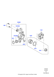 LR045917 - Land Rover Hub And Bearing - Wheel | Jaguar Land Rover ...