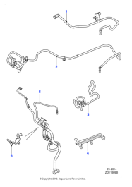 C2D19426 - Jaguar Fuel feed pipe | Jaguar Land Rover Classic Parts