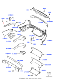 LR098889 - Land Rover Bumper - Cover | Jaguar Land Rover Classic Parts