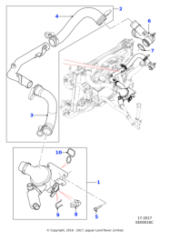 JDE40345 - Jaguar Thermostat | Jaguar Land Rover Classic Parts